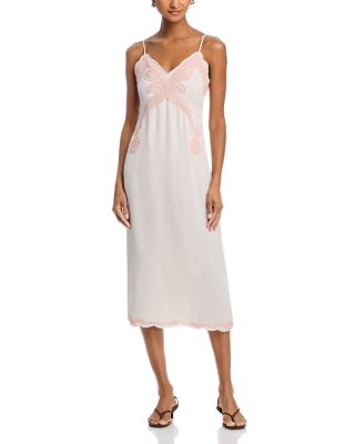 Click here for rag & bone Ann Embellished Slip Dress prices