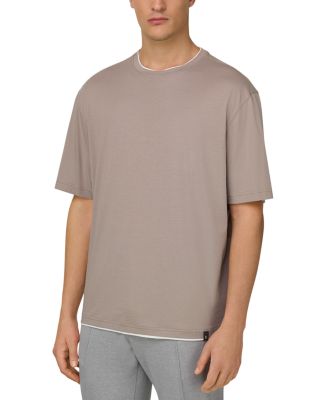 Click here for Boggi Milano Relaxed Fit Pima Cotton Crewneck T-Sh... prices
