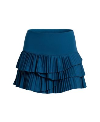 Click here for Lucky in Love Girls Ripple Tier Pleated Skirt - Li... prices