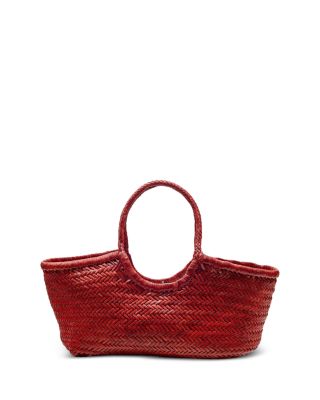 Click here for Dragon Diffusion Nantucket Leather Basket Bag prices
