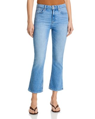 Click here for Paige Mason Crop Bootcut Jeans in Cinerama prices