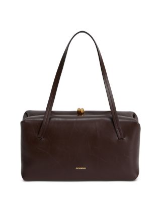 Click here for Jil Sander Goji Pillow Small Leather Handbag prices