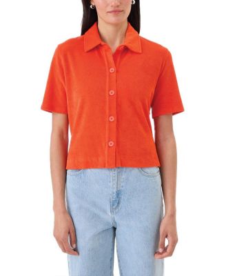 Click here for Goldie Lewinter Luxe Life Button-Down Top prices