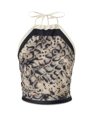 Click here for Pinko Synchro Twill Halter Top prices