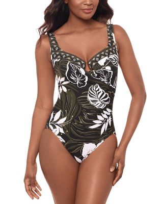 Click here for Miraclesuit Elle Dorado Escape One Piece Swimsuit prices