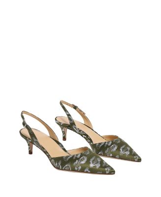Click here for Marion Parke Womens Classic Silk 45 Slingback Pump prices