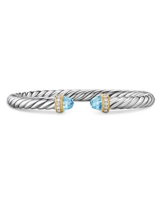 Click here for David Yurman Cable Flex Bracelet in Sterling Silve... prices