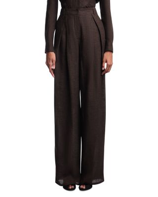 Click here for Emporio Armani Linen Blend Chambray Trousers prices