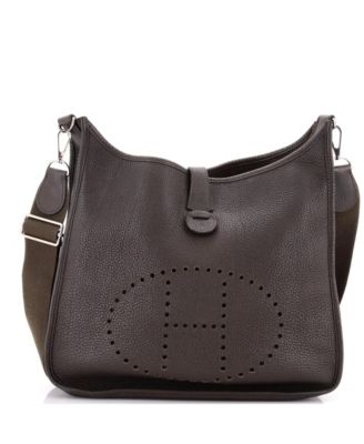 Click here for Pre-Owned HERMES Gm Evelyne Bag Gen Iii Clemence prices