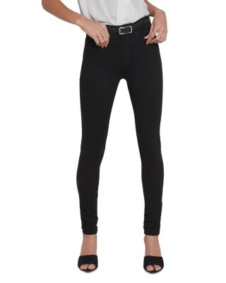 Click here for LAgence Marguerite Skinny Jeans in Noir prices