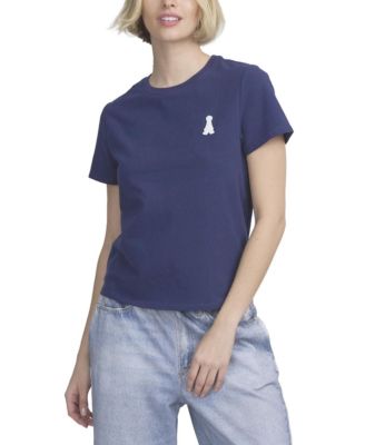 Click here for Elle Collection Tee with Logo Applique prices