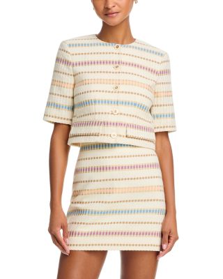 Click here for Veronica Beard Orville Cropped Jacket prices