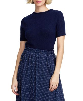 Click here for Elle Collection Moss Yarn Shell Sweater prices