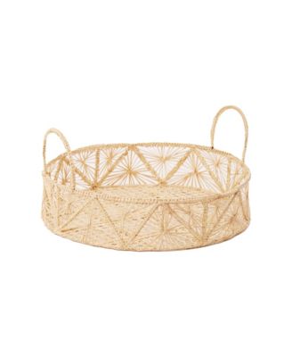 Click here for Coro Cora Large Round Tray with Handles prices