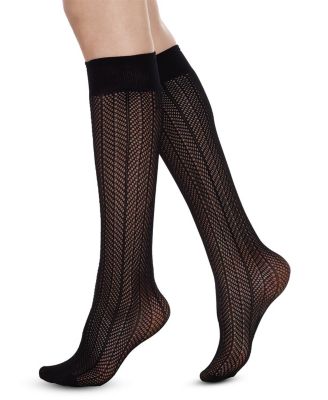 Click here for Swedish Stockings 2-Pack Astrid Net Knee-Highs prices