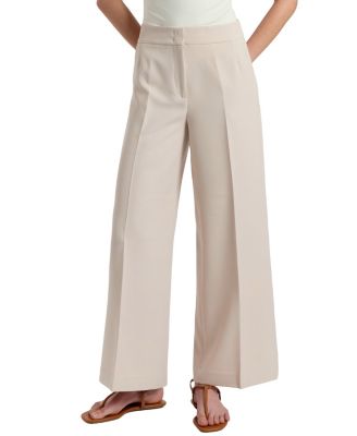 Click here for Santorelli Thea Wide Leg Cropped Pant in Soft Stre... prices