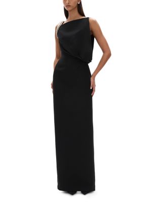 Click here for Rachel Gilbert Claudelle Column Gown prices