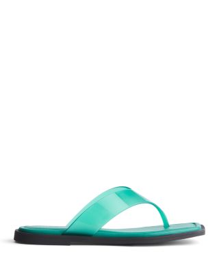 Click here for rag & bone Womens Gracie Jelly Thong Sandals prices