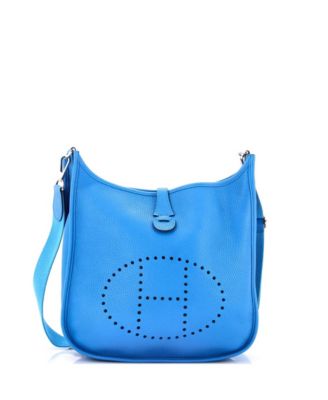 Click here for Pre-Owned HERMES Pm Evelyne Bag Gen Iii Clemence prices