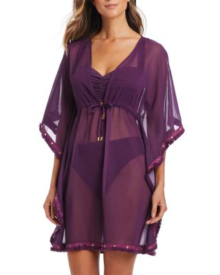 Click here for Bleu Rod Beattie Tie Front Caftan prices