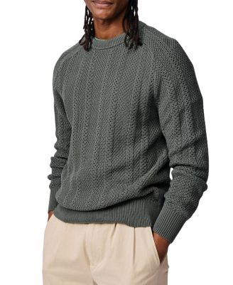 Click here for Aubin Montrose Textured Crew Neck Jumper prices