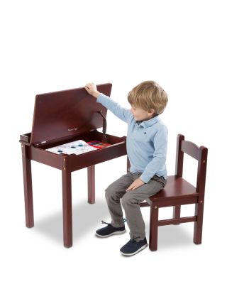 Click here for Melissa & Doug Wooden Lift Top Desk & Chair  Espre... prices