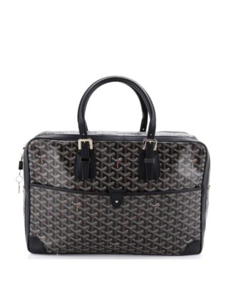 Click here for Pre-Owned Goyard Mm Ambassade Briefcase Coated Can... prices