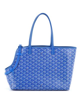 Click here for Pre-Owned Goyard Chien Gris Pet Carrier Tote Coate... prices