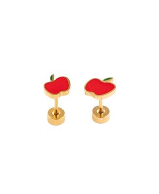 Click here for Pip Pop Girls Apple Stud Earring prices