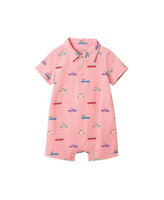 Click here for Andy & Evan Boys Printed Baby Polo Romper - Baby prices