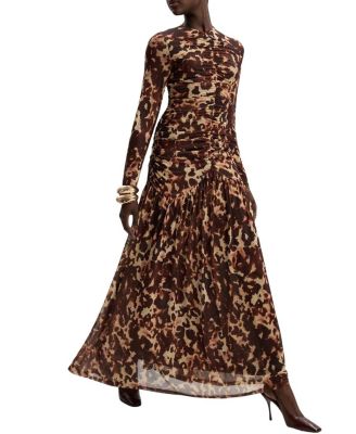 Click here for Karen Millen Sculpted Ruched Maxi Dress prices