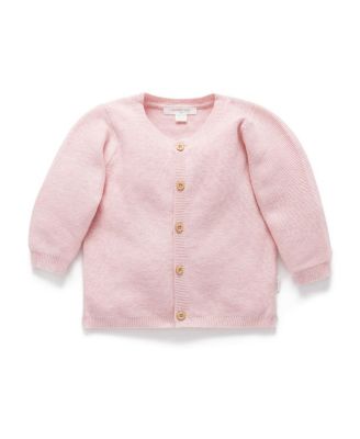 Click here for Purebaby Girls Textured Knit Cardigan - Baby prices