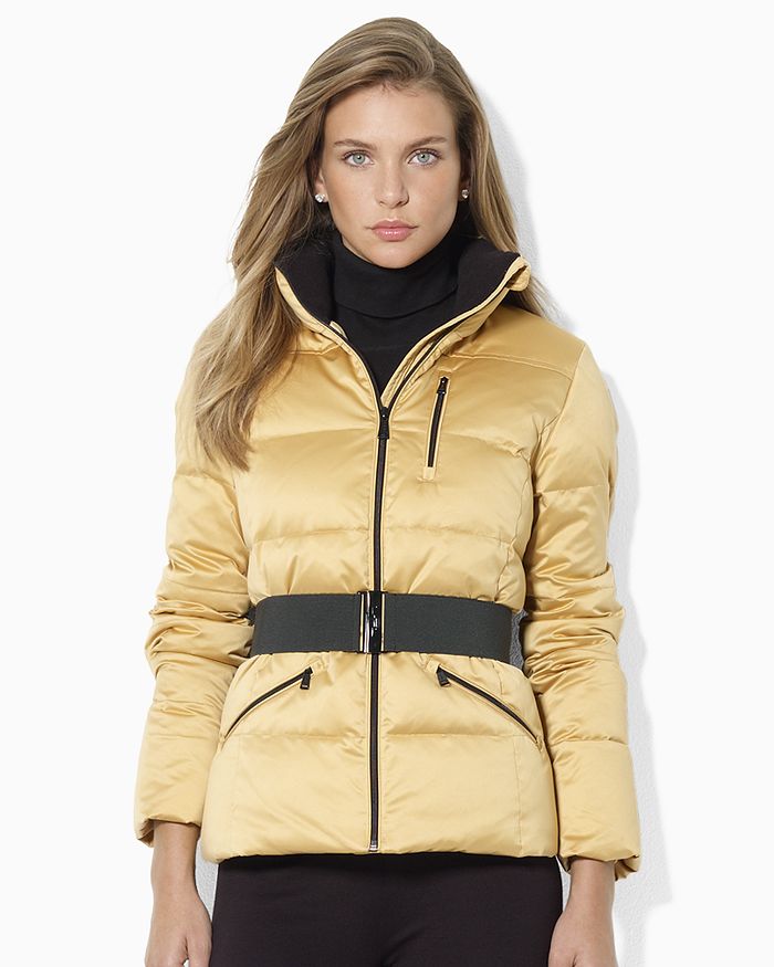 Ralph Lauren Plus Belted Down Jacket | Bloomingdale's