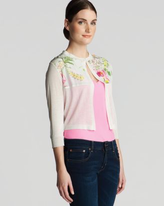 Ted Baker Cardigan - Dulia Floral Print | Bloomingdale's