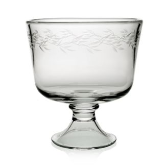 William Yeoward Crystal William Yeoward Country Garland Trifle Bowl ...