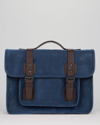 Ted Baker Lochus Scotch Grain Satchel | Bloomingdale's