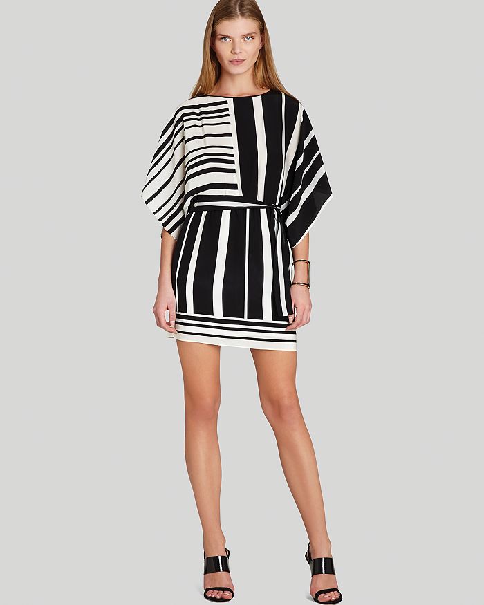 BCBGMAXAZRIA Kimono Dress - Bre Stripe | Bloomingdale's