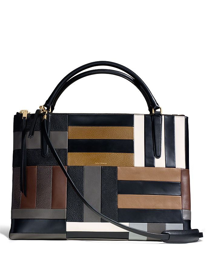 COACH The Large Borough Bag in Patchwork | Bloomingdale's