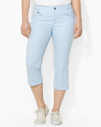 Ralph Lauren Plus Mid-Calf Pants | Bloomingdale's
