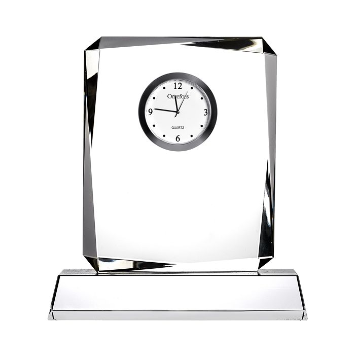 Orrefors Vision Table Clock - Large | Bloomingdale's