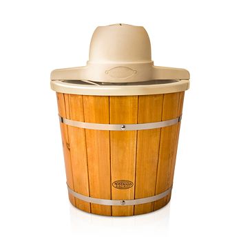 Nostalgia Wooden Ice Cream Maker | Bloomingdale's