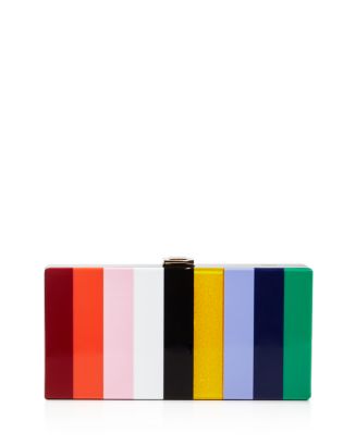 MILLY Rainbow Box Clutch | Bloomingdale's