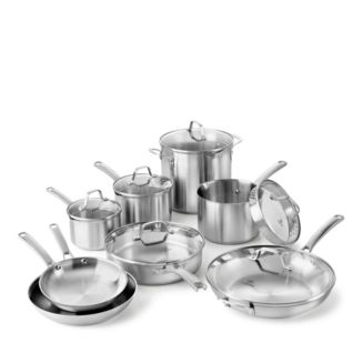 Calphalon Classic Stainless Steel 14-Piece Cookware Set | Bloomingdale's