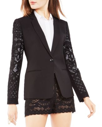 BCBGMAXAZRIA Keanu Lace Blazer | Bloomingdale's