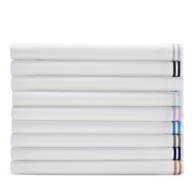 Hudson Park Collection Italian Percale King Flat Sheet - Exclusive