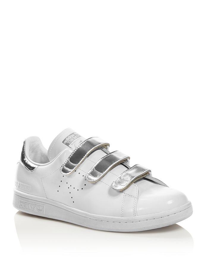 Raf Simons for Adidas Unisex Stan Smith Metallic Triple Strap Sneakers ...