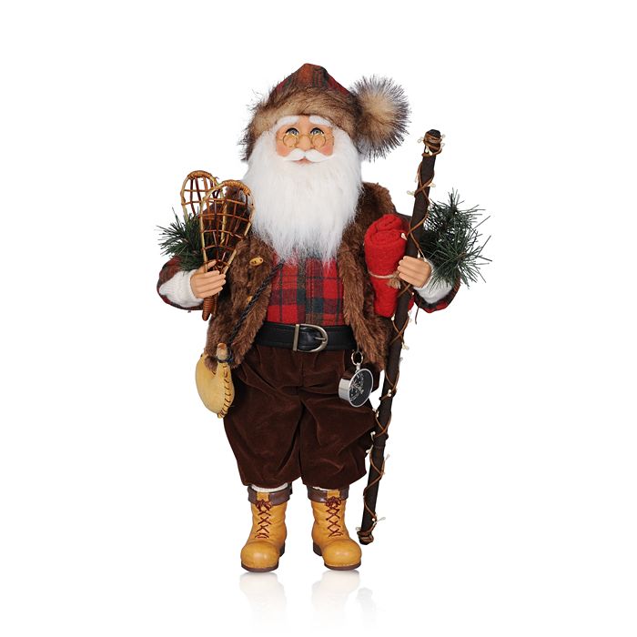 Karen Didion Originals Mountaineer Santa Figurine | Bloomingdale's