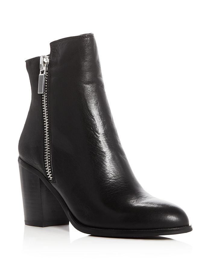 Kenneth Cole Ingrid Double Zip High-Heel Booties | Bloomingdale's