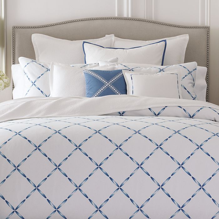 Barbara Barry Soft Stitch Duvet Cover, King | Bloomingdale's