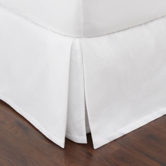 Matouk Diamond Pique Bedskirt, Full | Bloomingdale's